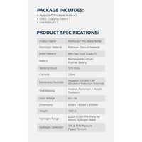 HydroLite™ Pro Water Bottle - Shop HydroLite